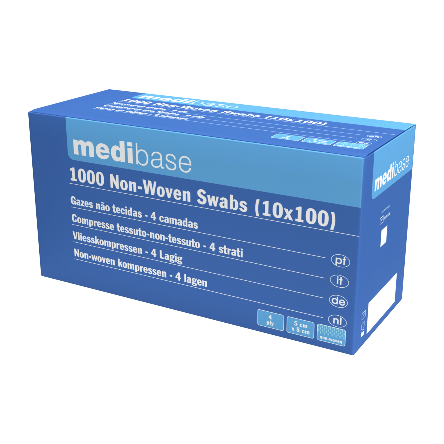 Non woven non sterile swabs - Medibase